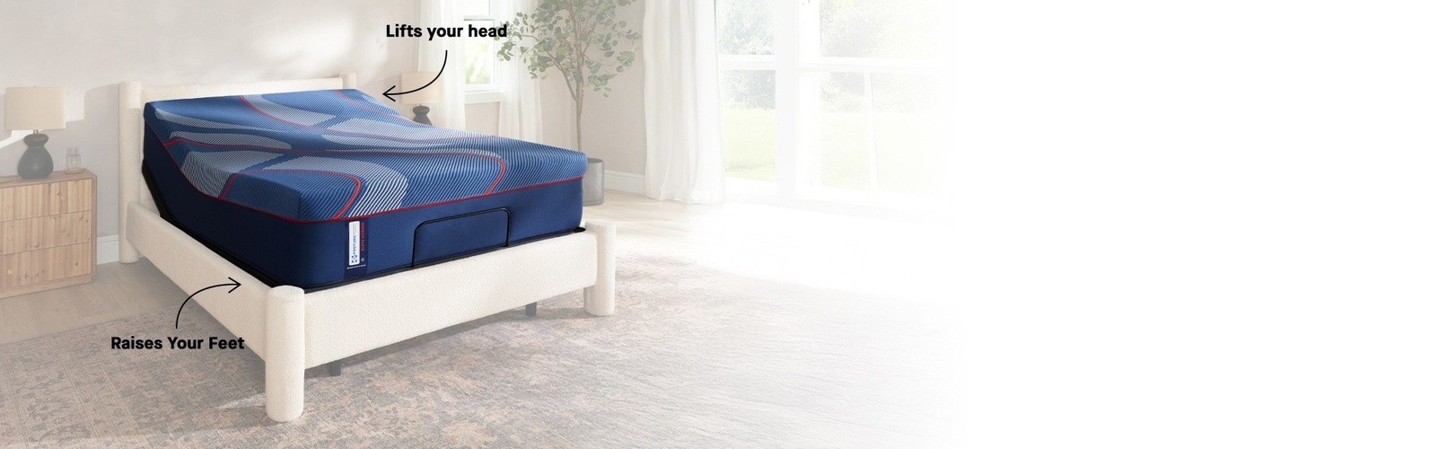 Sealy Ease Power Base | Free In-Home Set Up & 25 Yr Warranty | Sealy