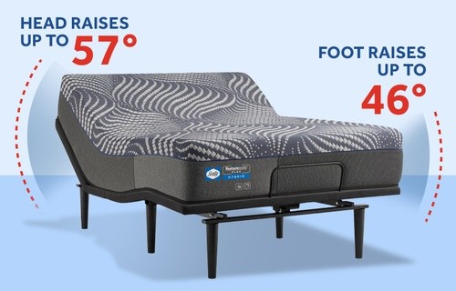 Sealy Ease Power Base | Free In-Home Set Up & 25 Yr Warranty | Sealy