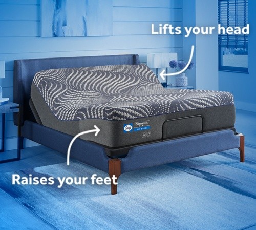 Sealy Ease Power Base | Free In-Home Set Up & 25 Yr Warranty | Sealy